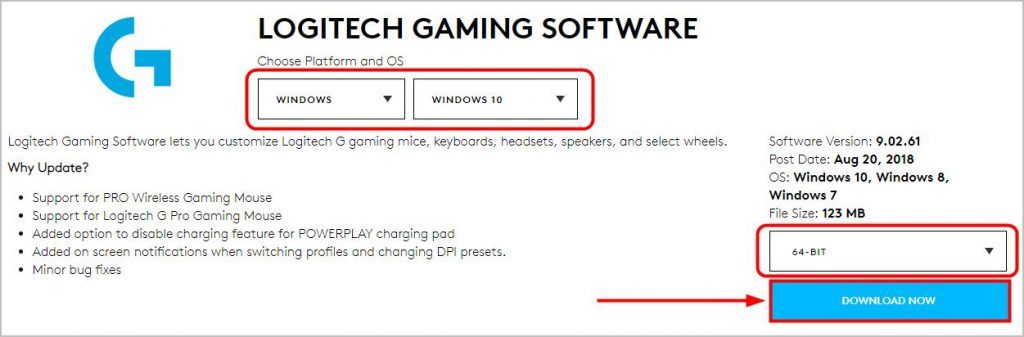 Logitech Gaming Software - Latest Download For Windows - Driver Easy