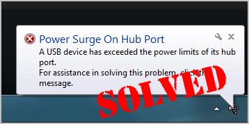 Solved: Power Surge on Hub Port - Driver Easy