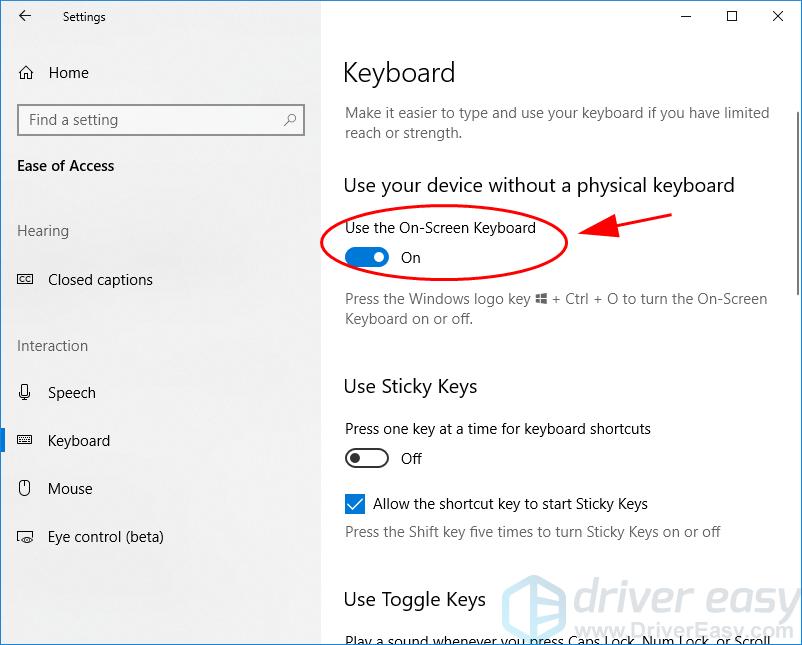 Caps Lock Stuck On? Try These Fixes! - Driver Easy