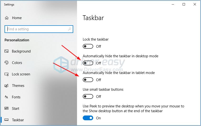 Taskbar Missing? 4 Tips for Icons Missing From Taskbar on Windows 10 ...