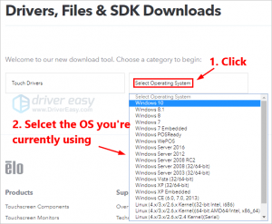 Elo touch screen driver download for Windows - Driver Easy