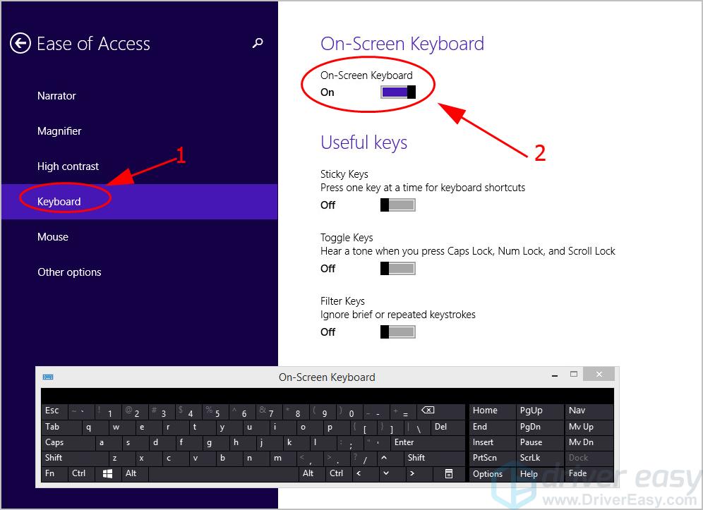 On Screen Keyboard - How to Get On-Screen Keyboard in Windows 10, 8, 7 ...