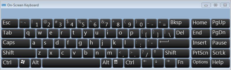 On Screen Keyboard - How to Get On-Screen Keyboard in Windows 10, 8, 7 ...