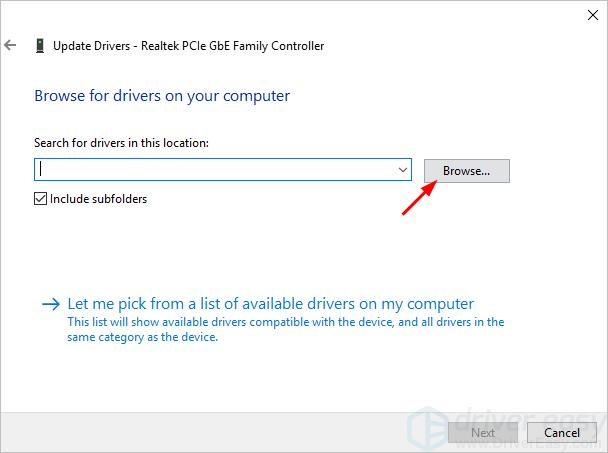 Update Realtek PCIe GBE Family Controller Drivers on Windows 10 ...