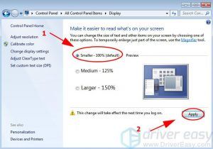 [Fixed] Windows Blurry Screen | Quickly & Easily - Driver Easy