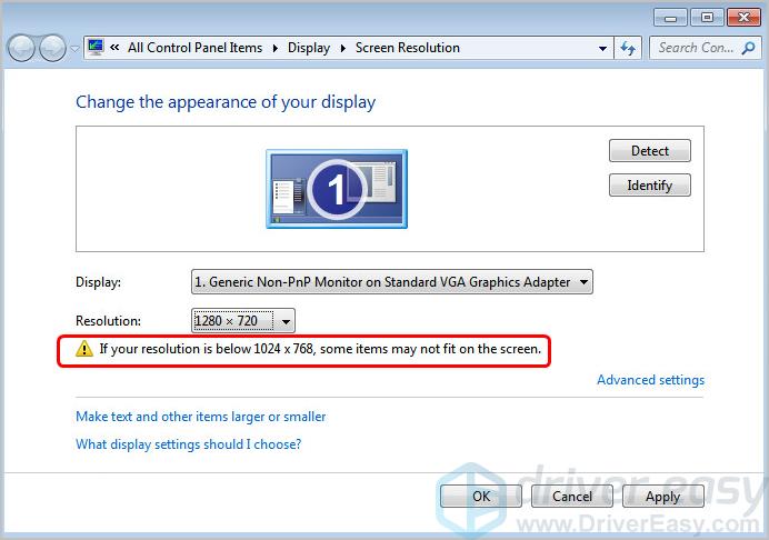 [SOLVED] Input Not Supported on Monitor - Driver Easy