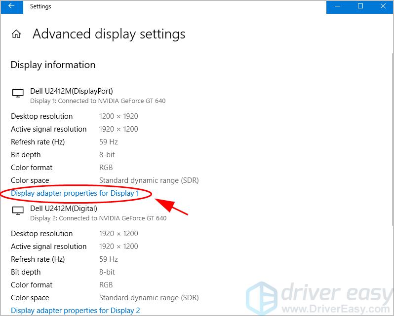 [SOLVED] Input Not Supported on Monitor - Driver Easy