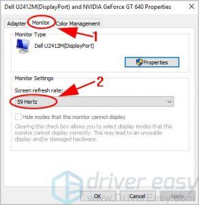 [SOLVED] Input Not Supported on Monitor - Driver Easy