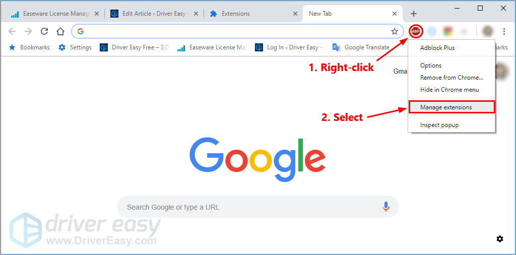 How to remove extensions on Chrome [SOLVED] - Driver Easy