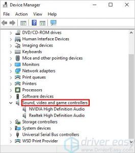 Reinstall Audio Driver to Fix Sound Problems on Windows 10 - Driver Easy