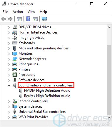 Reinstall Audio Driver to Fix Sound Problems on Windows 10 - Driver Easy