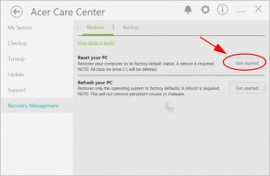 How to Factory Reset Acer Laptop - Step by Step - Driver Easy