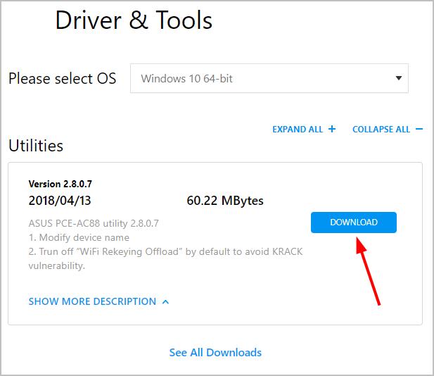 Asus network driver download and update for Windows - Driver Easy