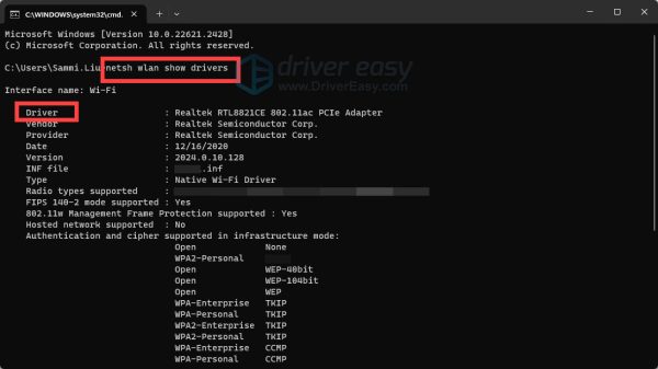 WiFi adapter driver download and install for Windows 11/10 - Driver Easy
