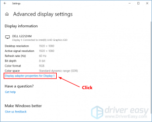 How to check refresh rate on a monitor [Easily] - Driver Easy
