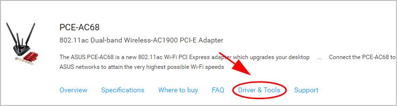 Download | ASUS PCE-AC68 Driver - Driver Easy