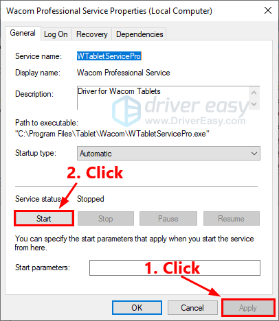 Wacom The tablet driver is not running [SOLVED] - Driver Easy