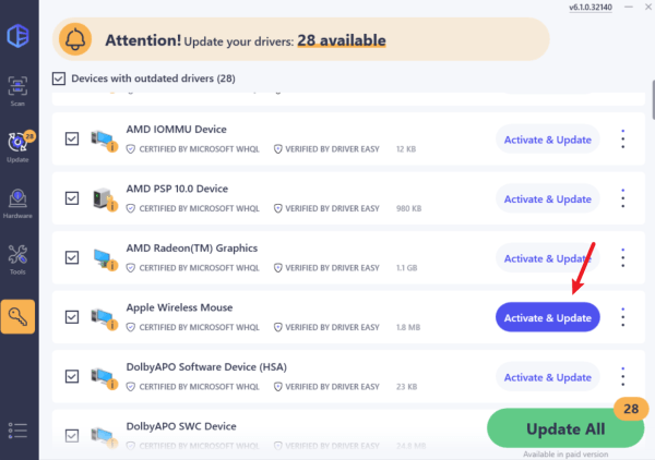 Magic Mouse Driver Download & Install for Windows - Driver Easy