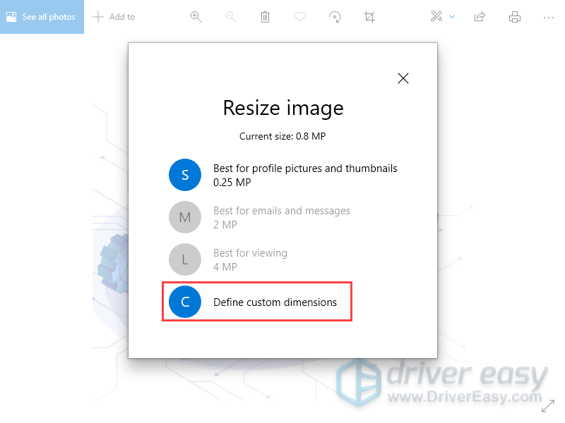 [SOLVED] How to Resize Images on Windows & Mac - Driver Easy