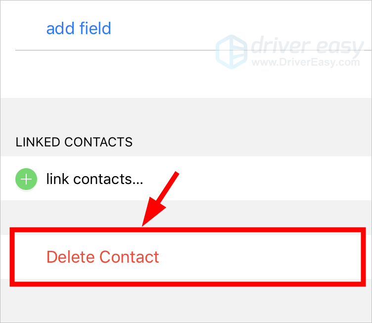 How to Delete Contacts on iPhone - Driver Easy
