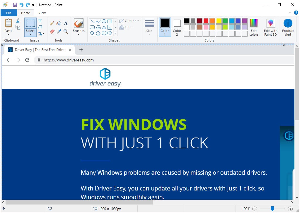 How To Take Screenshots on Windows 10 Desktop - Driver Easy
