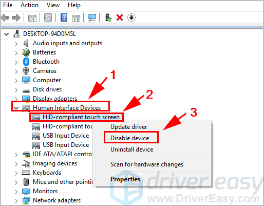 [Fixed] Dell Touch Screen Not Working | Easily - Driver Easy