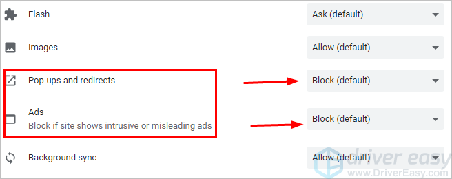 How to Block All Pop Up Ads on Chrome [without AdBlock] - Driver Easy