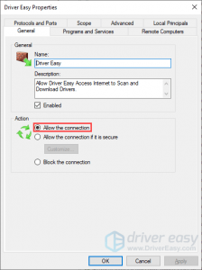 Unable to connect to the remote server - Driver Easy