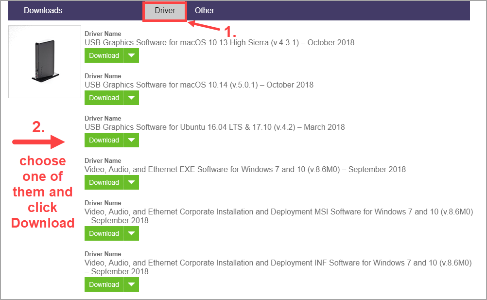 [DOWNLOAD] Update Targus DisplayLink Drivers in Windows 10/8/7 - Driver ...