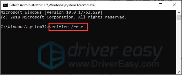 [Fixed] DRIVER VERIFIER IOMANAGER VIOLATION - Driver Easy