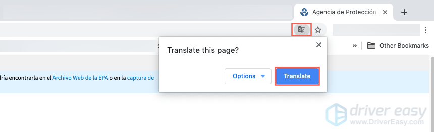 Translating a webpage in Chrome, Firefox and Edge, Easily! - Driver Easy