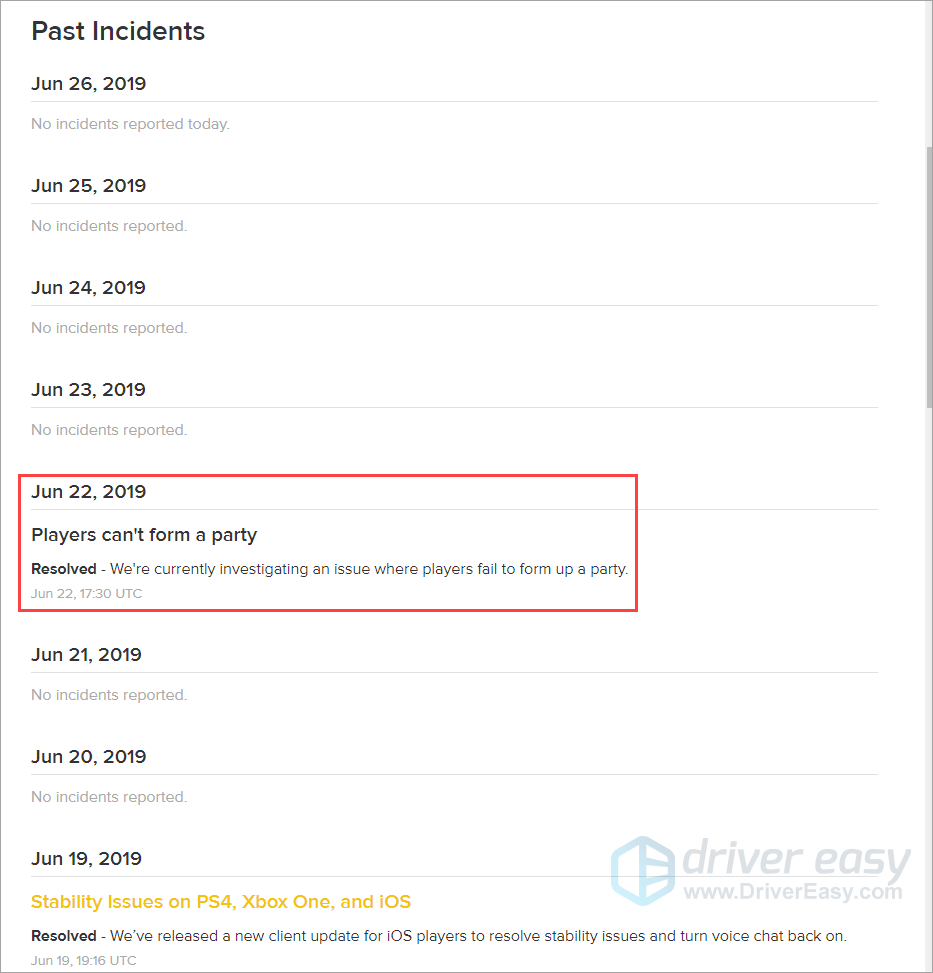 Fortnite servers status | Is Fortnite down? - Driver Easy