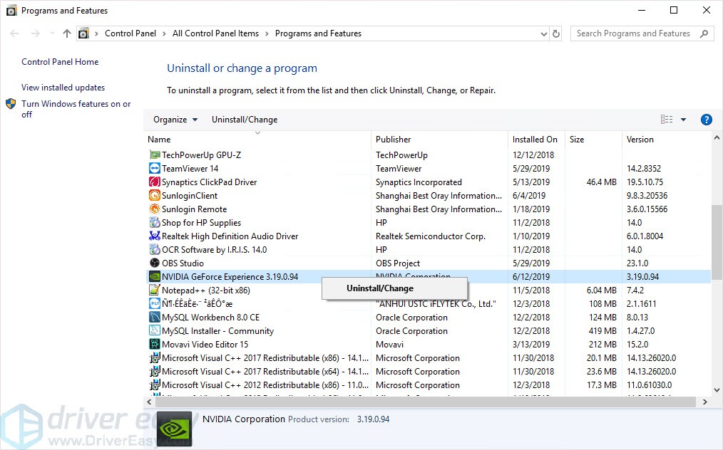 [SOLVED] GeForce Experience Unable to Retrieve Settings - Driver Easy