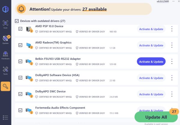 Download USB to RS232 Driver Quickly - Driver Easy