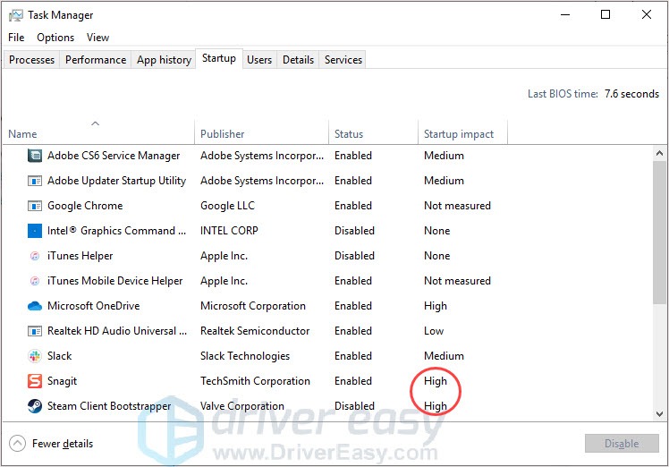 How to Speed Up Your Windows 10 Boot Time - Driver Easy