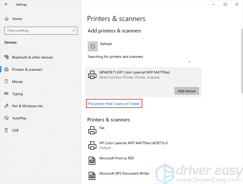 How to Connect Printer to Computer Windows 10 - Driver Easy