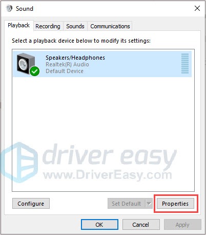 [SOLVED] Disable Audio Enhancements in Windows 10 - Driver Easy
