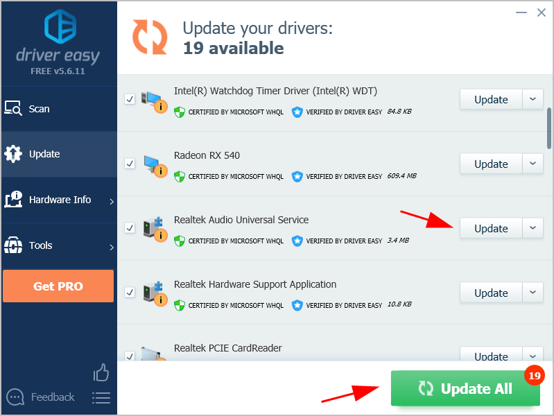 Realtek Hd Universal Driver Issues Solved Driver Easy 2142