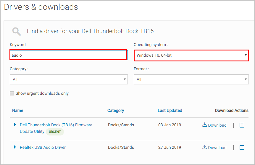 Dell Thunderbolt Dock TB16 Drivers Download & Update - Driver Easy