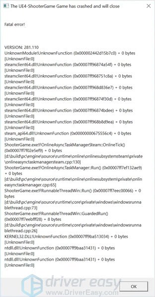 [Solved] How to Solve Fatal Error Ark - Driver Easy