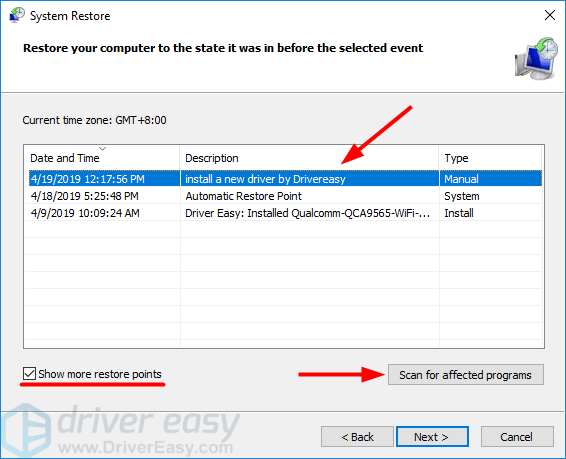 Fixed Entry Point Not Found Error In Windows Driver Easy