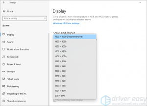 Fixed: Monitor not displaying full screen Windows 10 - Driver Easy