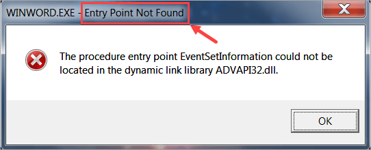 [FIXED] Entry Point Not Found Error in Windows - Driver Easy