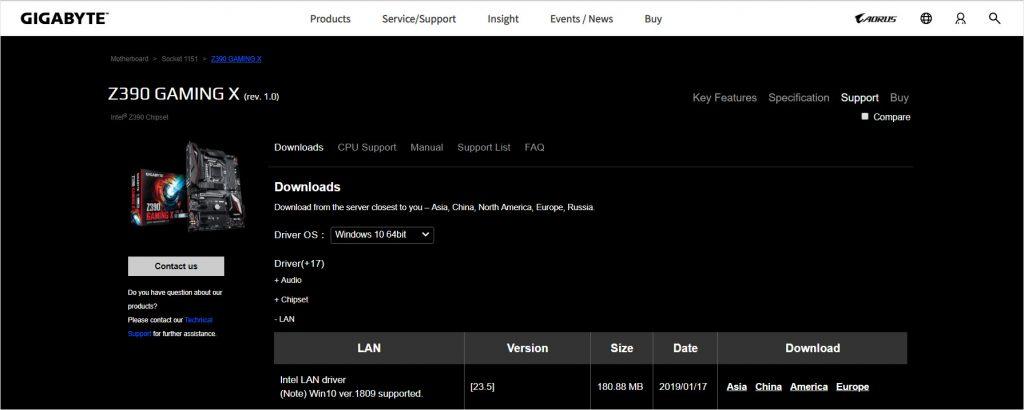 Download Gigabyte Ethernet Driver - Driver Easy