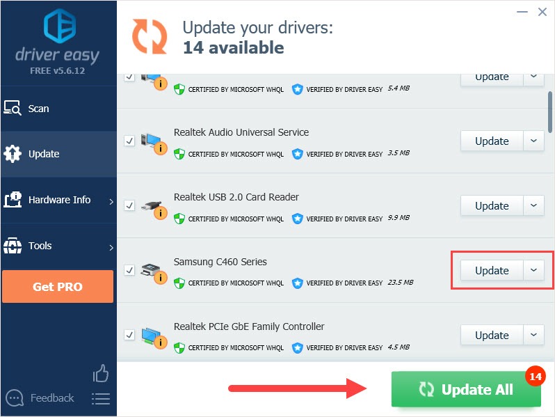 Download Samsung C460 Driver | Easily & Quickly - Driver Easy