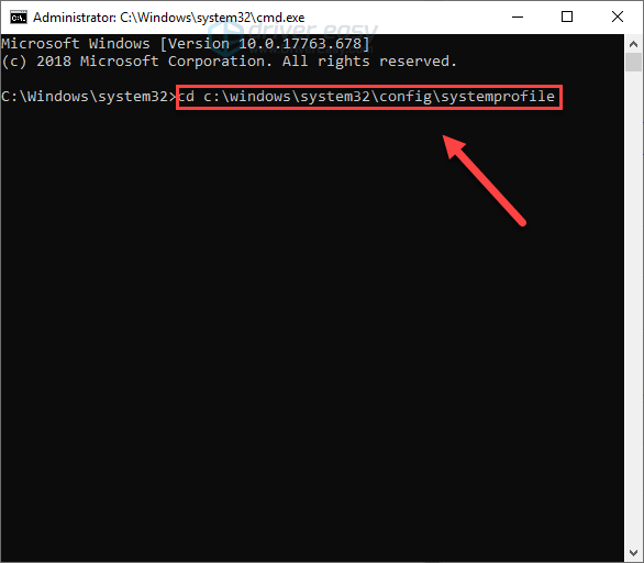 [Solved] The C:\Windows\system32\config\systemprofile\Desktop is ...