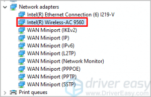 Intel Wireless AC 9560 Driver Download & Update - Driver Easy