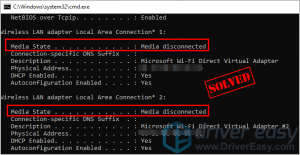 How to Fix Media Disconnected in Windows - Driver Easy