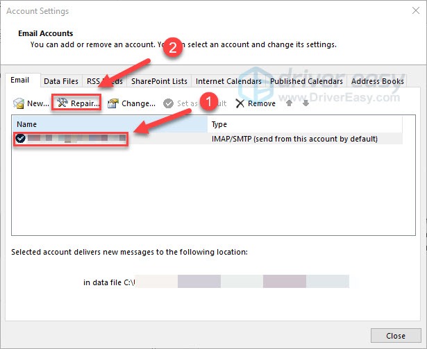 [FIXED] How to Fix Outlook Not Connecting? - Driver Easy