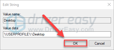 [Solved] The C:\Windows\system32\config\systemprofile\Desktop is unavailable Error - Driver Easy